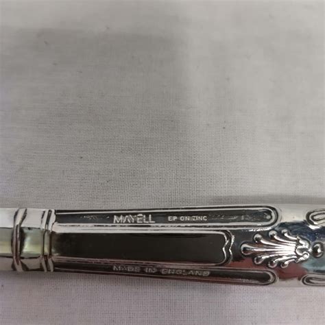 1930s Silver Cake Server Spatula Maxwell Made In England S