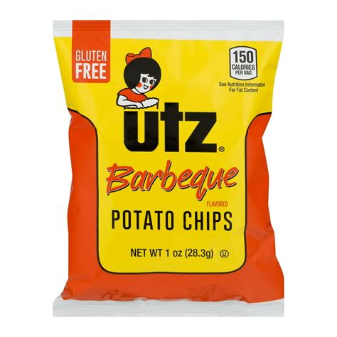 Utz Barbeque Potato Chips 1 Oz