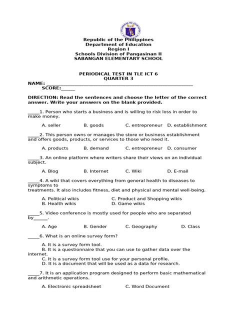 Tle6 Pdf Wiki Computing