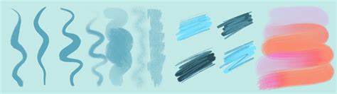 Acrylic Landscapes In Procreate 32 Free Acrylic Procreate Brushes And