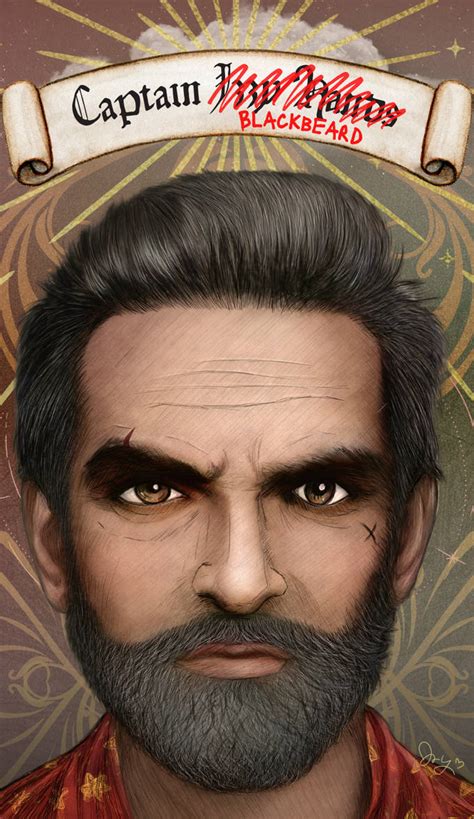 New Captain Blackbeard Izzy Hands Ofmd Fan Art By Bunnifox On Deviantart