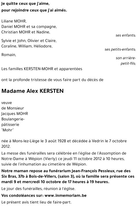 Alex Kersten † 07102012 Inmemoriam
