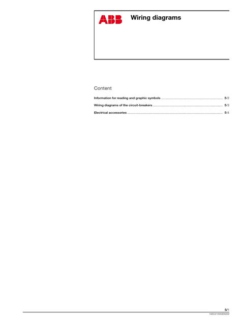 Abb Wiring Diagrams Pdf Relay Ac Power Plugs And Sockets