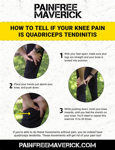 Quadricep Tendinopathy Stretches