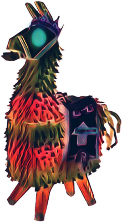Download Fortnite Llama Black And White Png Image With No Background