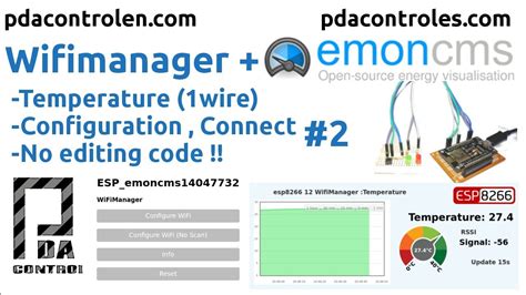 Wifimanager Emoncms Esp8266 Configure And No Code Temperature 2