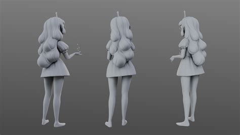 Princess Bubblegum Finished Projects Blender Artists Community