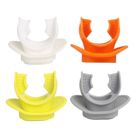 Adults Silicone Diving Bite Mouthpiece Gear Scuba Vicedeal