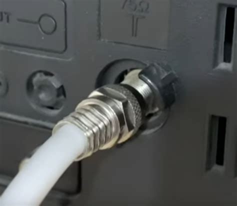 TV Hookup How To Connect TV Cable Antenna