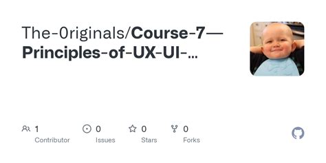 GitHub The Riginals Course Principles Of UX UI Design