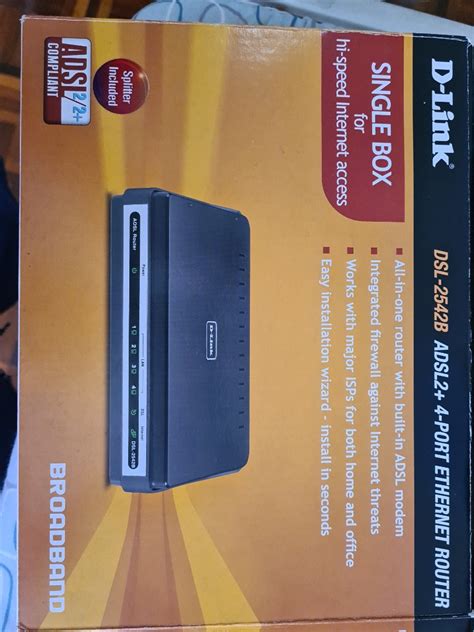 D Link DSL B ADSL Computers Tech Parts Accessories Networking On Carousell