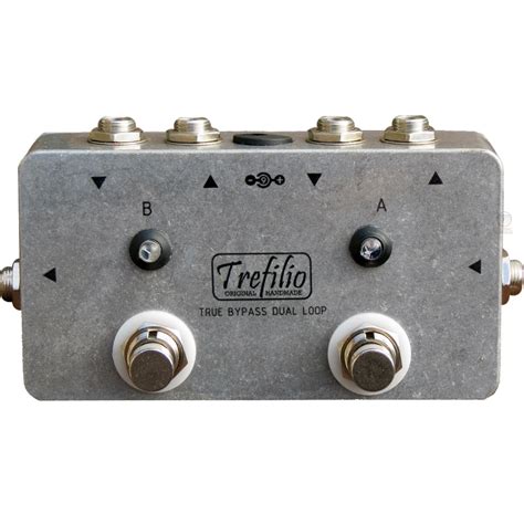Pedal Dual Loop True Bypass Roteamento Ab Box Trefilio Shopee Brasil