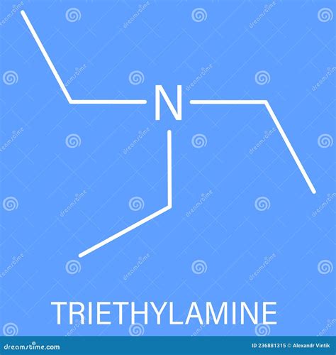 Triethylamine Structural Formula