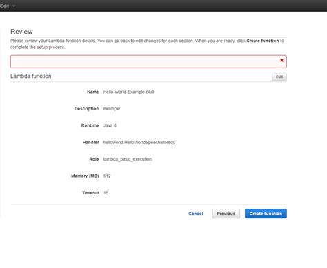 Amazon Web Services Why Can T I Create An AWS Lambda Function In Console Stack Overflow