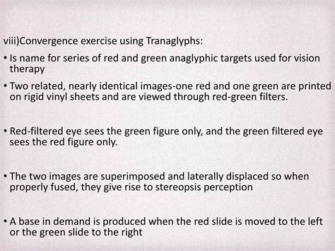 Treatment Strategies For Routine Binocular Vision Problems Pptx