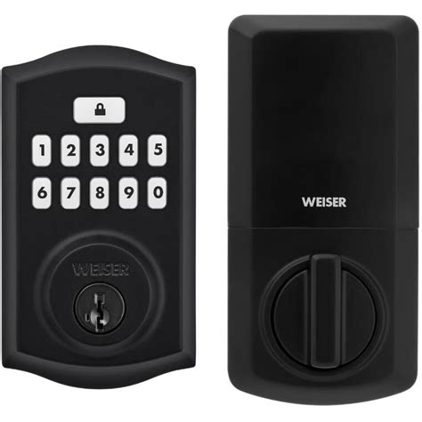 Weiser Lock Smartcode Electronic Keypad Deadbolt Home Hardware