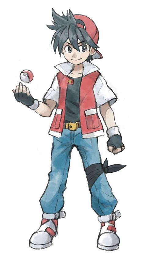 Pokemon Red Character Manga