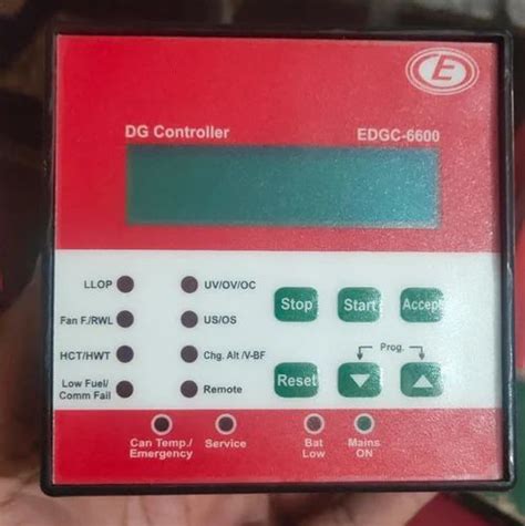 Edgc 6600 Eicher Dg Controller At Rs 6350 Generator Controller In