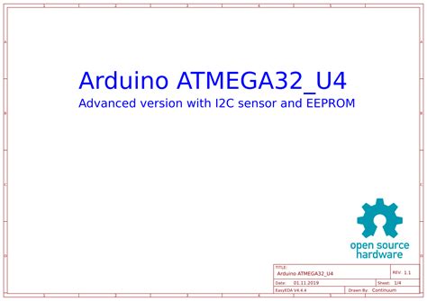 arduino atmega32u4 advanced version platform for creating and sharing