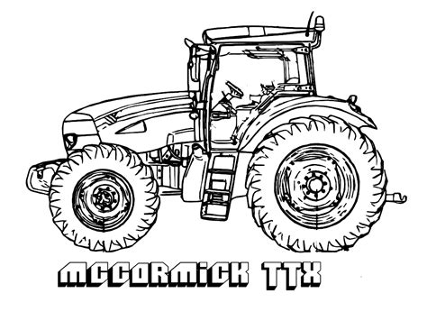Printable Coloring Pages Tractors Mindfulness Coloring Activities