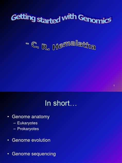 Introduction To Genomics Download Free Pdf Genome Gene