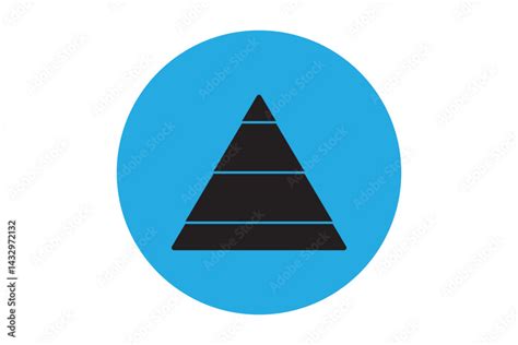Levels Of Triangular Pyramid Triangle Pyramid Chart Maslow Layer