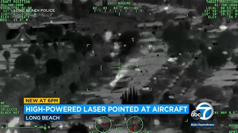 Long Beach Man Arrested For Allegedly Pointing High Powered Laser At