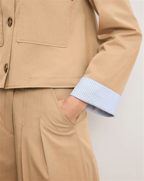 Gala Utility Jacket In Khaki