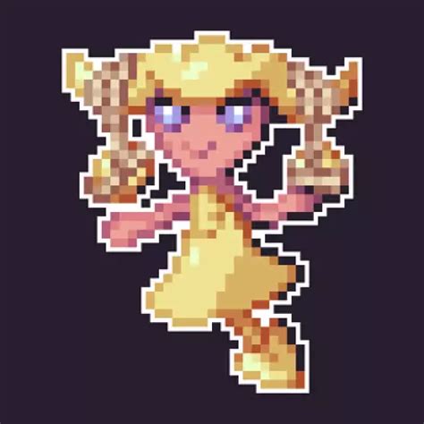 Monster Character Sprite Love Bell