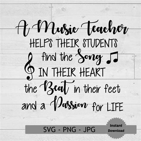 Band Teacher Quotes