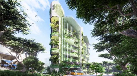 NUS Sustainable And Resilient Building WOHA