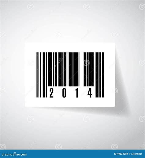 2014 Barcode Upc Illustration Design Stock Illustration Illustration Of Isolated Date 40524384