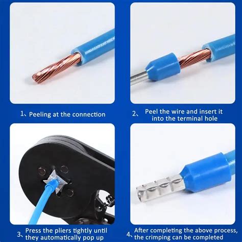 Boxed Ve Tubular Crimp Terminal Electrical Wire Insulated Terminator Block Cord End Connector