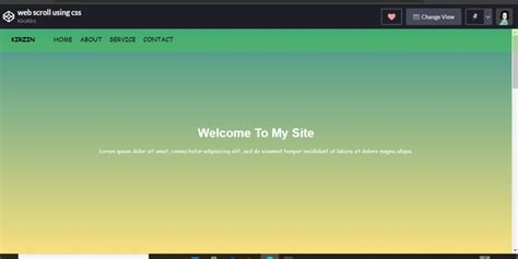 Web Smooth Scrolling Pure Css Dev Community