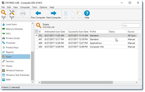 Help For Pdq Inventory Scanning Computers Adding And Scanning