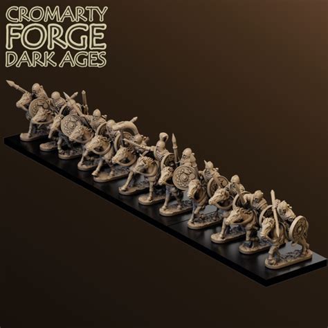 10mm Late Imperial Roman Equites Plastic Soldier 3d