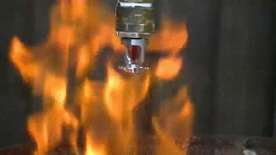 Fire Sprinkler Test Stevenson Sprinkler