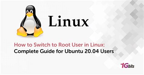 How To Switch To Root User In Linux Complete Guide For Ubuntu 2004 Users