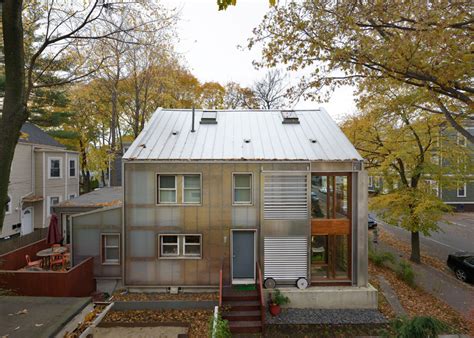 Massachusetts House Has Translucent Plastic Walls And Wheeled Shutters