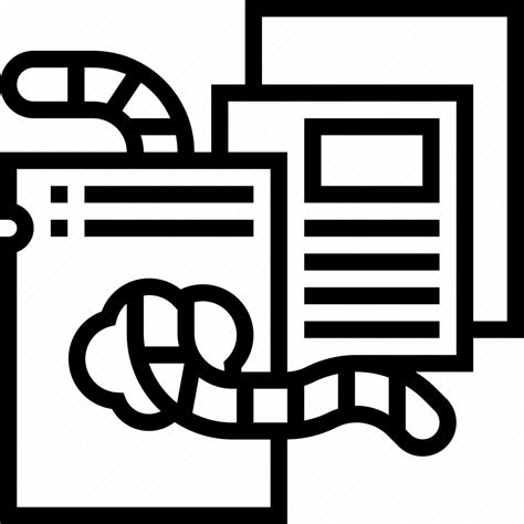 Worm Virus Malware Infection Files Icon Download On Iconfinder