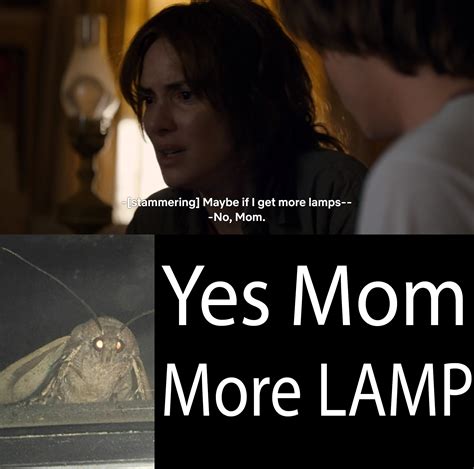 Stranger Things Maybe If I Get More Lamps Moth Lamp Know Your Meme
