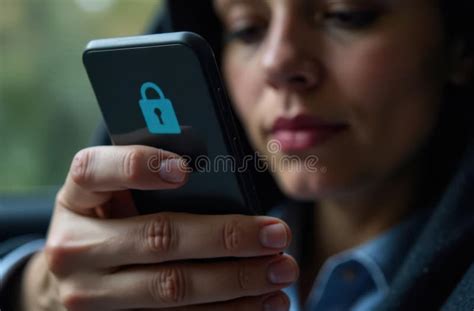 Enhancing Cybersecurity Through Mobile Technology And Artificial Intelligence Stock Illustration