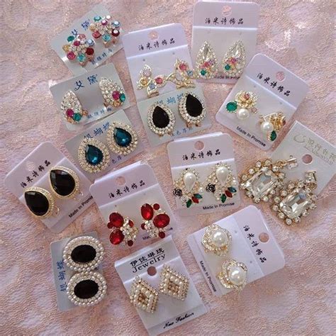 Jual Anting Giwang Batu Premium Import Murah Shopee Indonesia