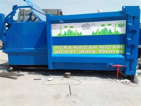 Garbage Compactor Portable Waste Compactor Manufacturer From Ghaziabad