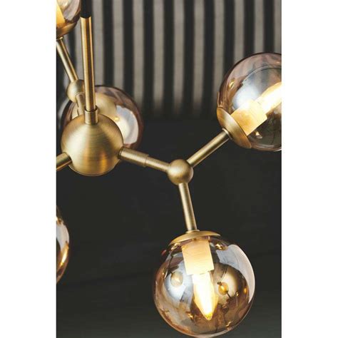 Atom Mini Suspension Antique Brass Halo Design Acheter Ici