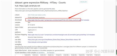 超详细！tcga数据库的数据下载方法 知乎