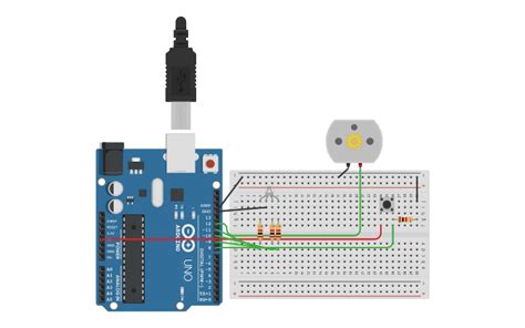 Circuit Design Aula 5 Motor Rgb Tinkercad