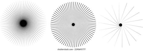 Lines Circle Form Spiral Vector Illustration Stock Vector Royalty Free