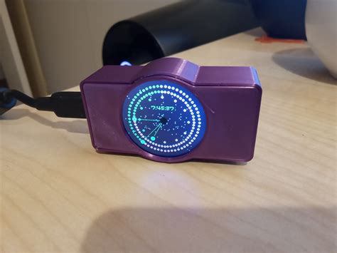 GitHub MatthewPageUK Pico Desktop Clock A Babe Desktop Clock With Round Display For
