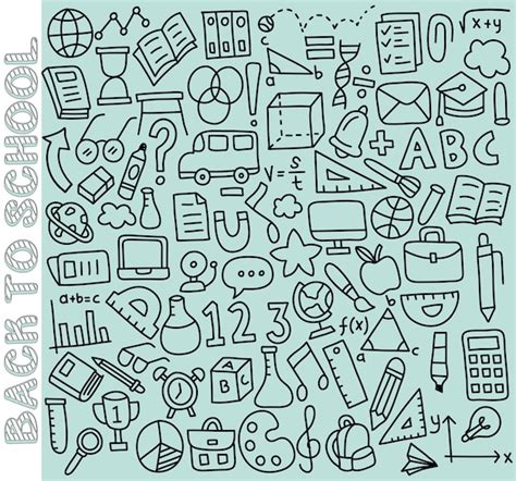 Premium Vector Back To School Vector Elements